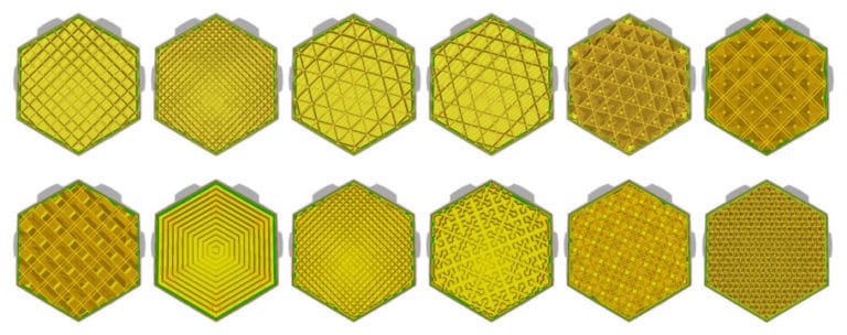 Infill Patterns; Which is the Strongest one for 3D printing? – 3D Solved