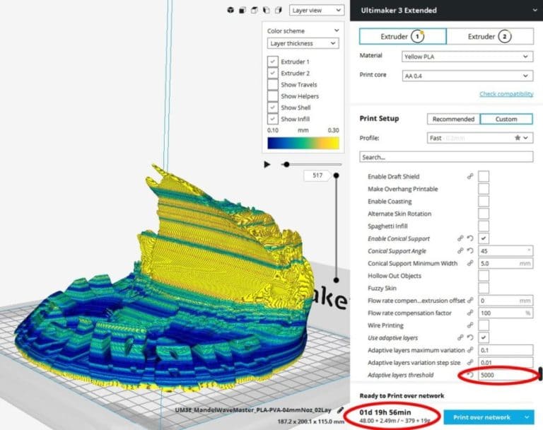 Cura Adaptive Layers; What they are and how to use them! – 3D Solved
