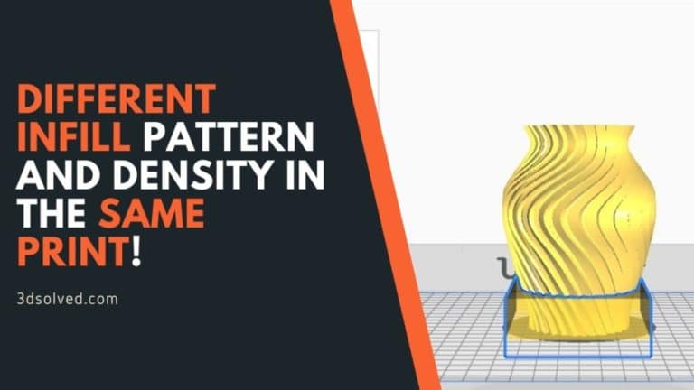 Different infill patterns and density in the same Print! – 3D Solved
