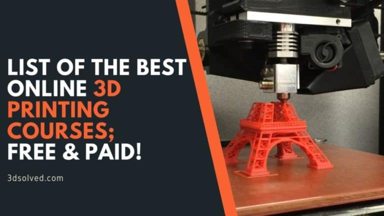 3D Printing and 3D Design Online Courses; Free & Paid! – 3D Solved
