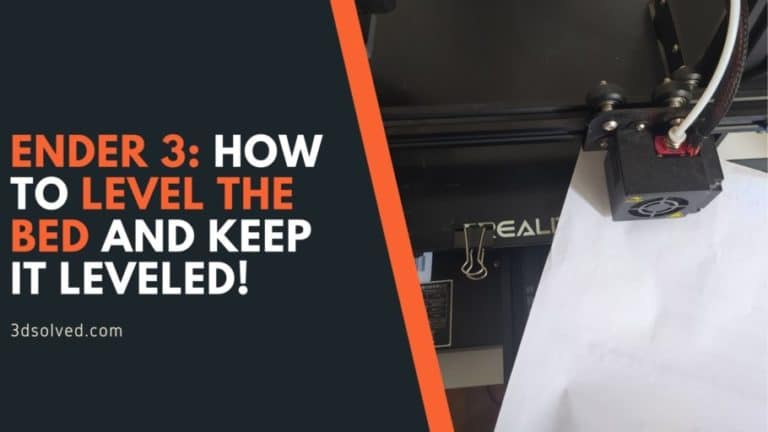 Ender 3: How to level the Bed and keep it leveled! – 3D Solved
